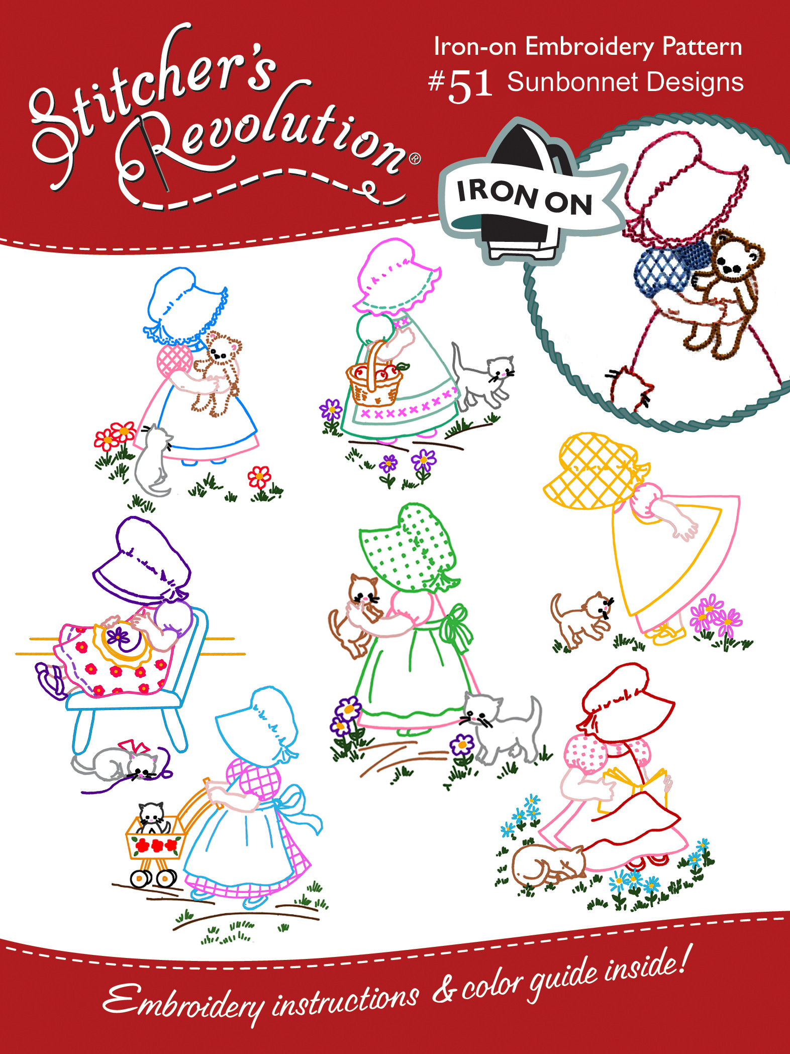 Hand Stitch Embroidery Patterns | Colonial Patterns