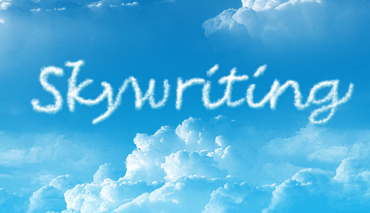 Whatever Happened to Skywriting? - Aviation Oil Outlet