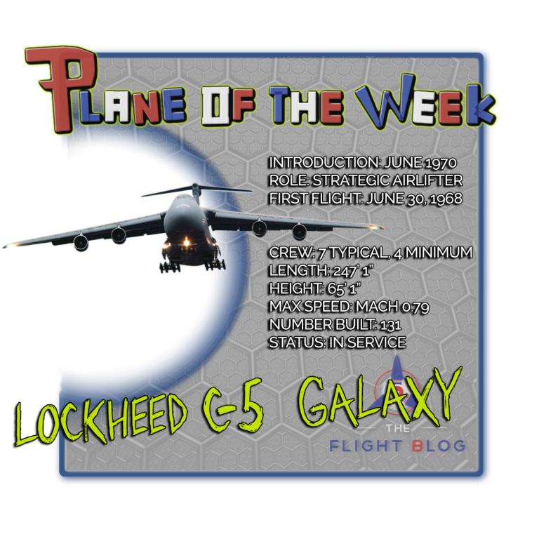 Plane of the Week: Lockheed C-5 Galaxy - Aviation Oil Outlet