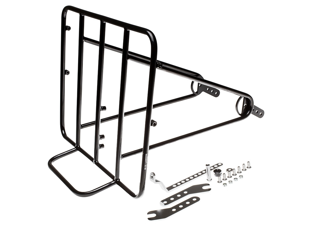 Tortec Velocity Hybrid Rear Pannier Rack - Black | Mango Bikes
