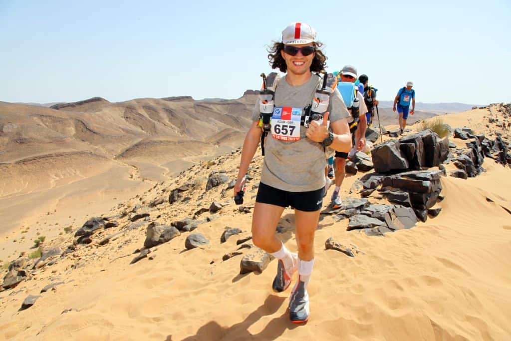 250km of rough desert running later, we catch up with Adam Ball to see ...