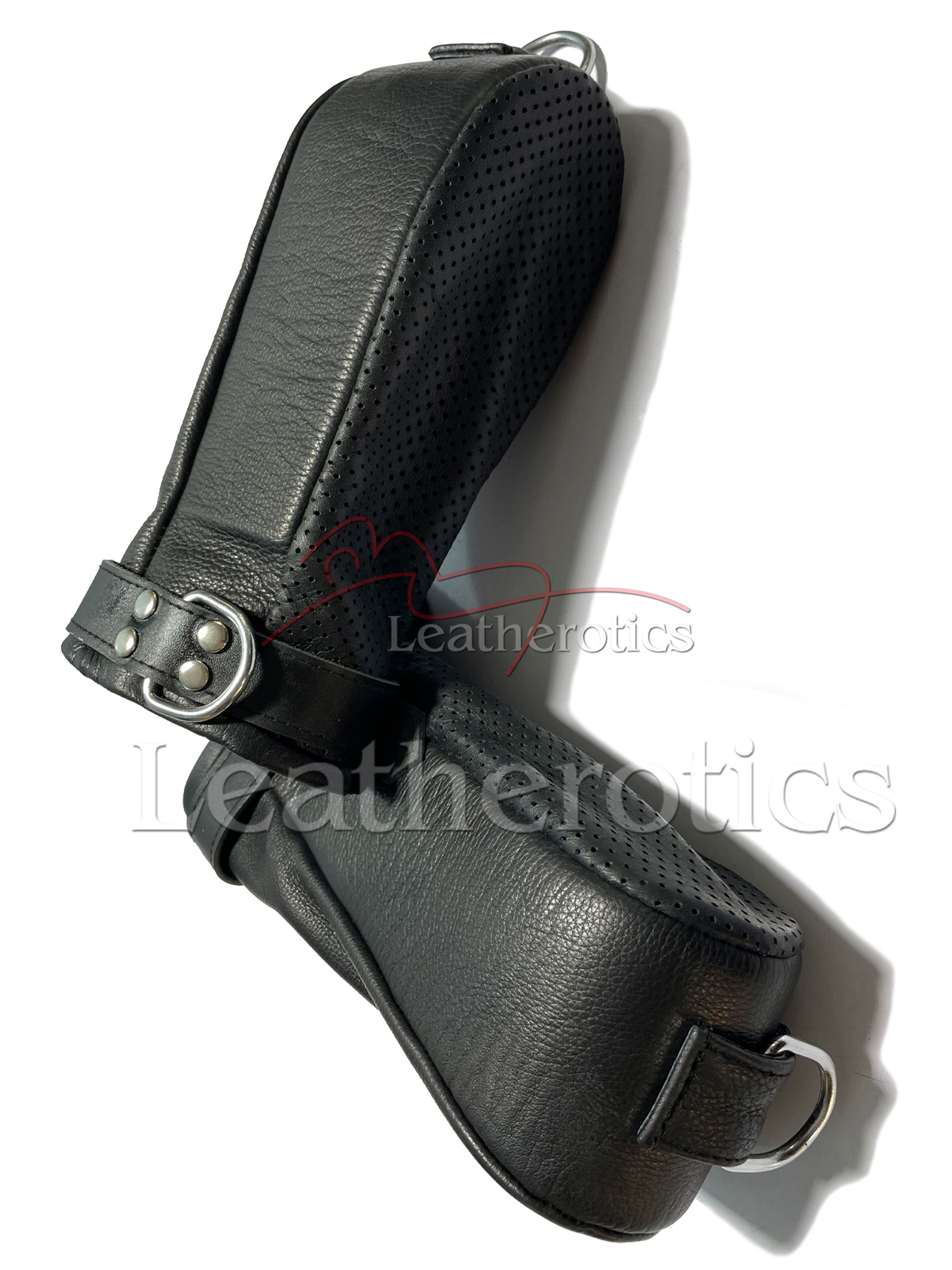 Lockable Leather Bondage Mittens | Metal D ring | Leatherotics US