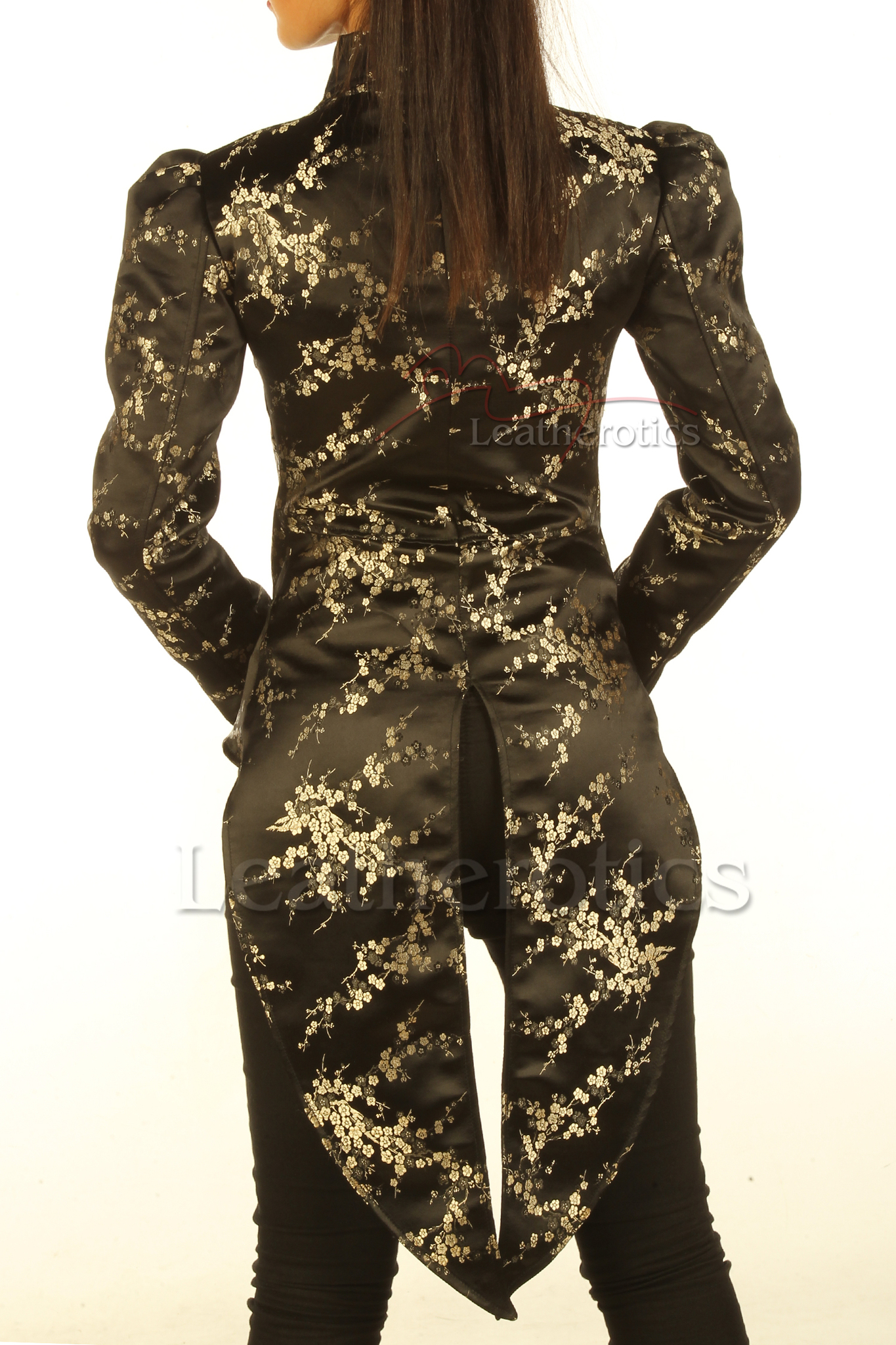 Buy Tailcoat, Jacket Floral Costume | Leatherotics US