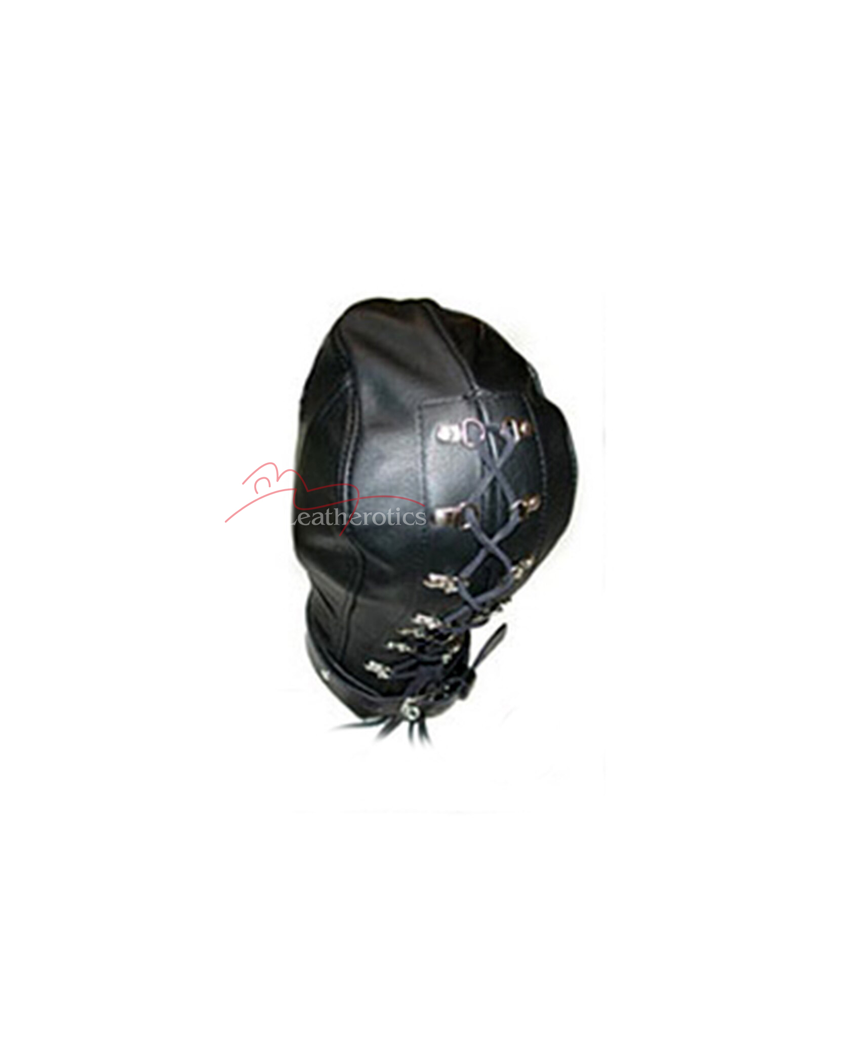 Buy Soft Leather slave mask hood Bondage | Leatherotics US