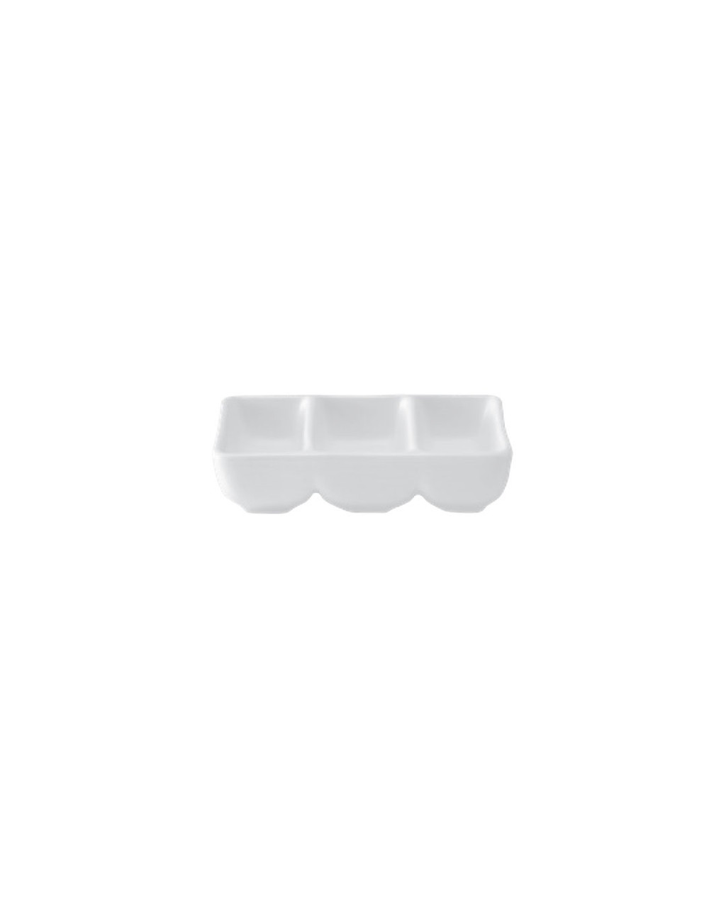 4.75in. L x 3in. W Universal Three-Compartment Dish - Eco - Verano