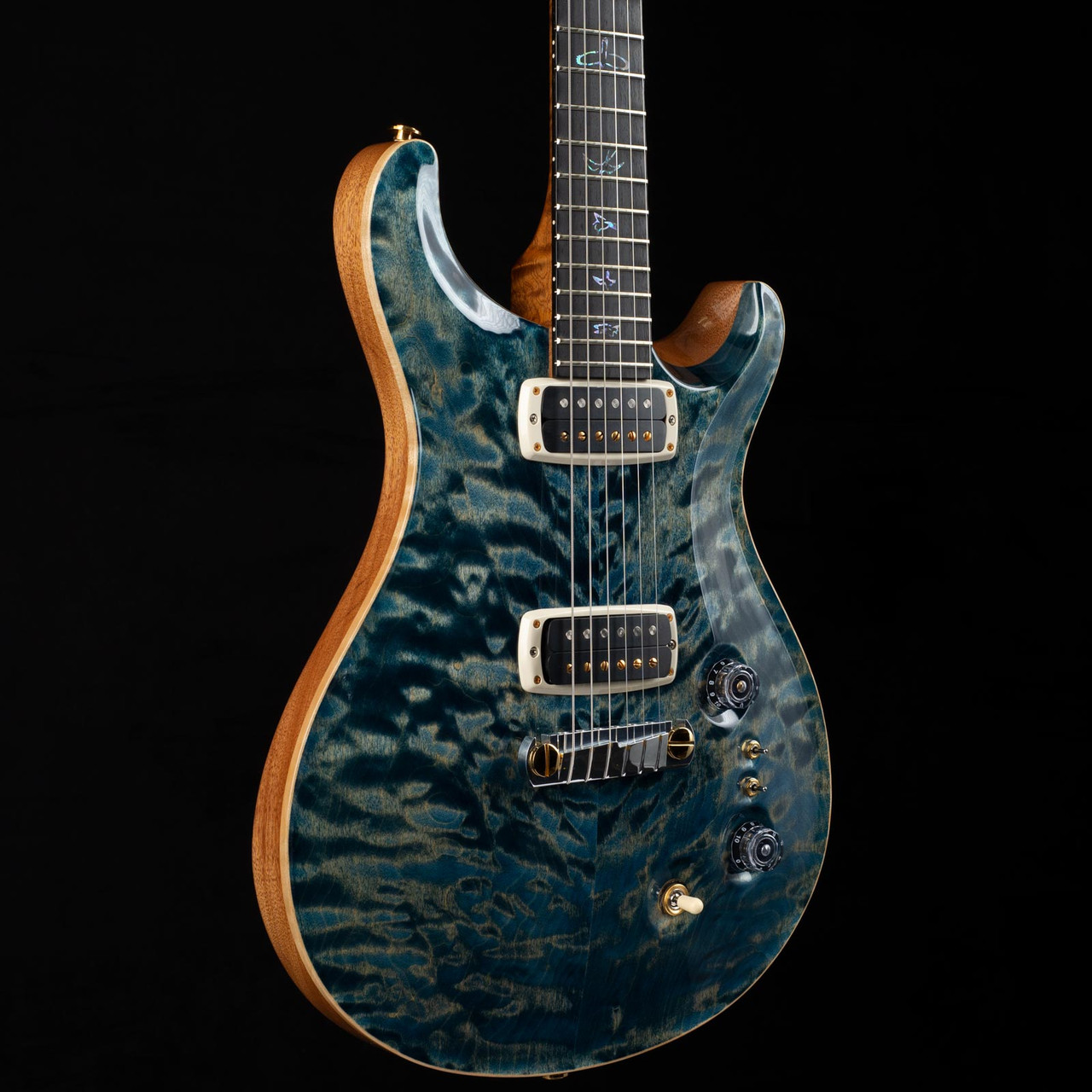 Moore Guitars - Paul's Guitar Wood Library Torrefied Maple/Ebony ...