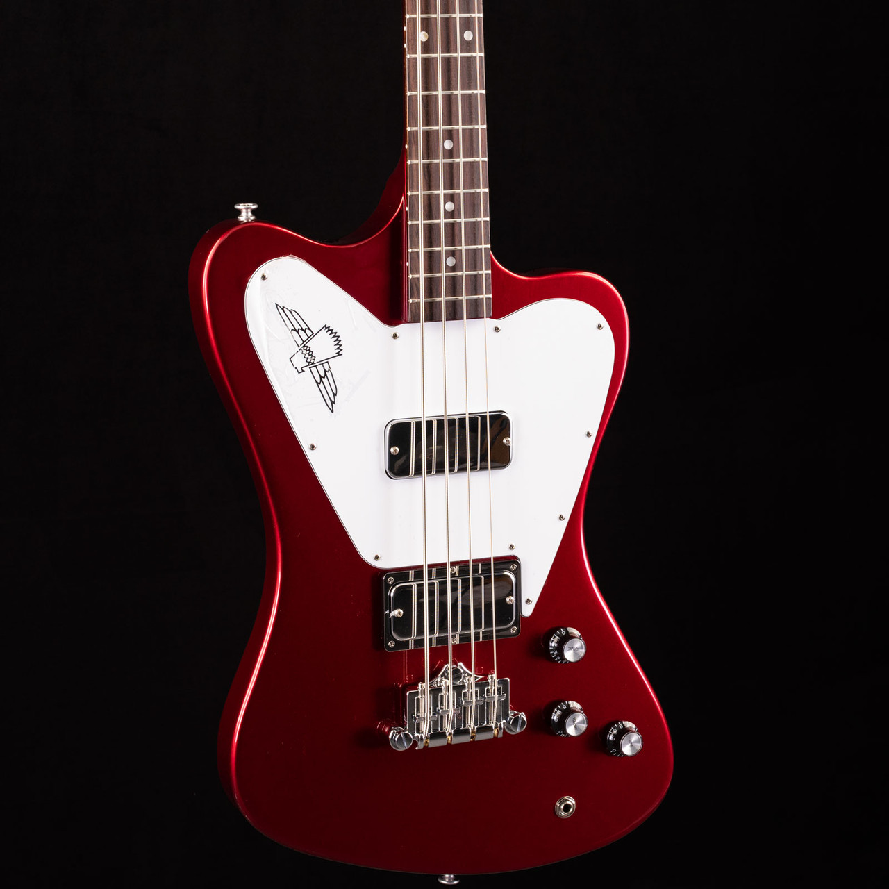 Gibson Non-Reverse Thunderbird Bass Sparkling Burgundy 019 at Moore Guitars