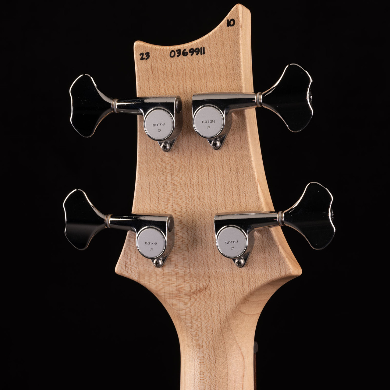 PRS Grainger 4-String Bass 10-Top Fire Red Smokeburst 911 at Moore Guitars