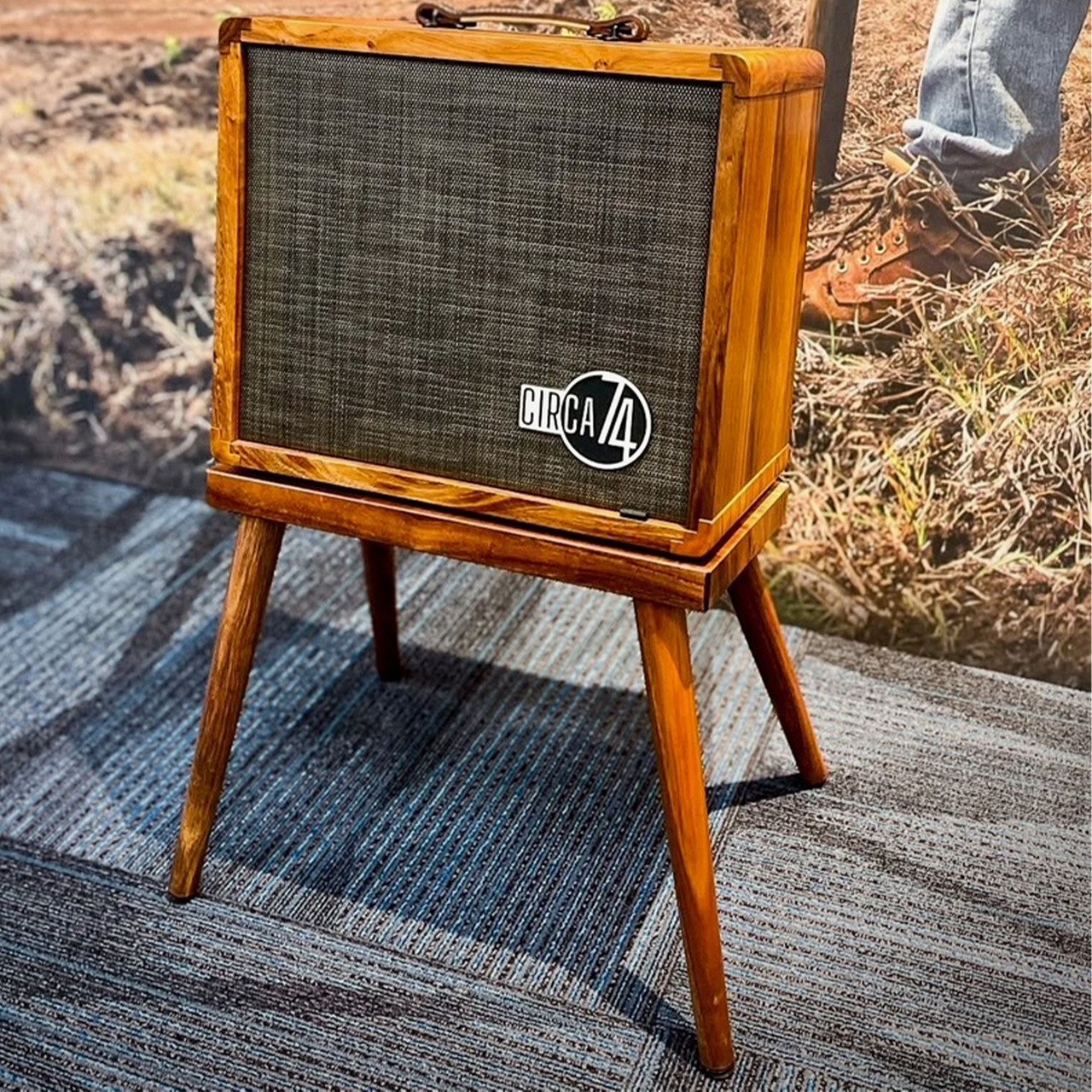 Taylor Circa 74 Acoustic Guitar & Vocal Amplifier w/Stand Koa at Moore ...