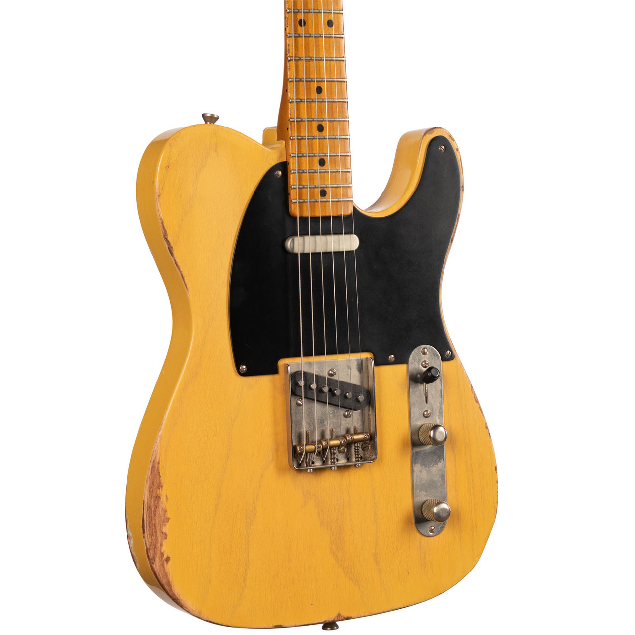 Whitfill T-Style Heavy Relic Butterscotch Blonde at Moore Guitars