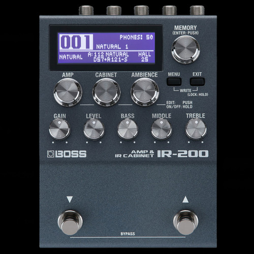 Boss IR-200 Amp & IR Cab at Moore Guitars