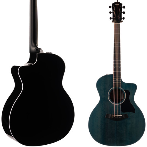 Taylor 214ce Plus Special Edition Trans Blue (392) at Moore Guitars