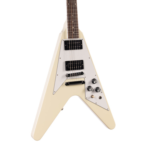 Gibson 70s Flying V Classic White (196) at Moore Guitars