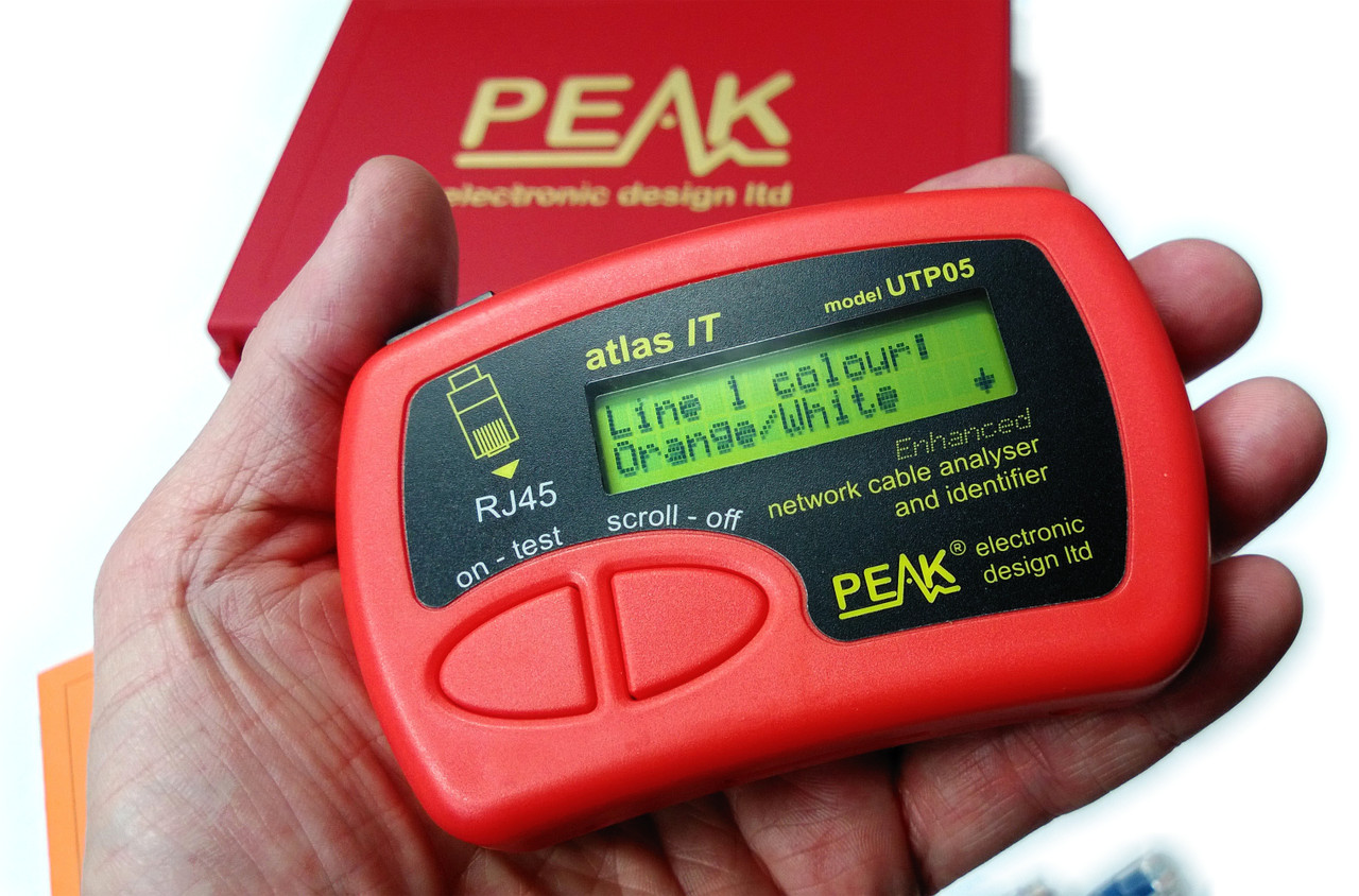 Peak Atlas IT UTP05e Ultimate Network Cable Analyser set