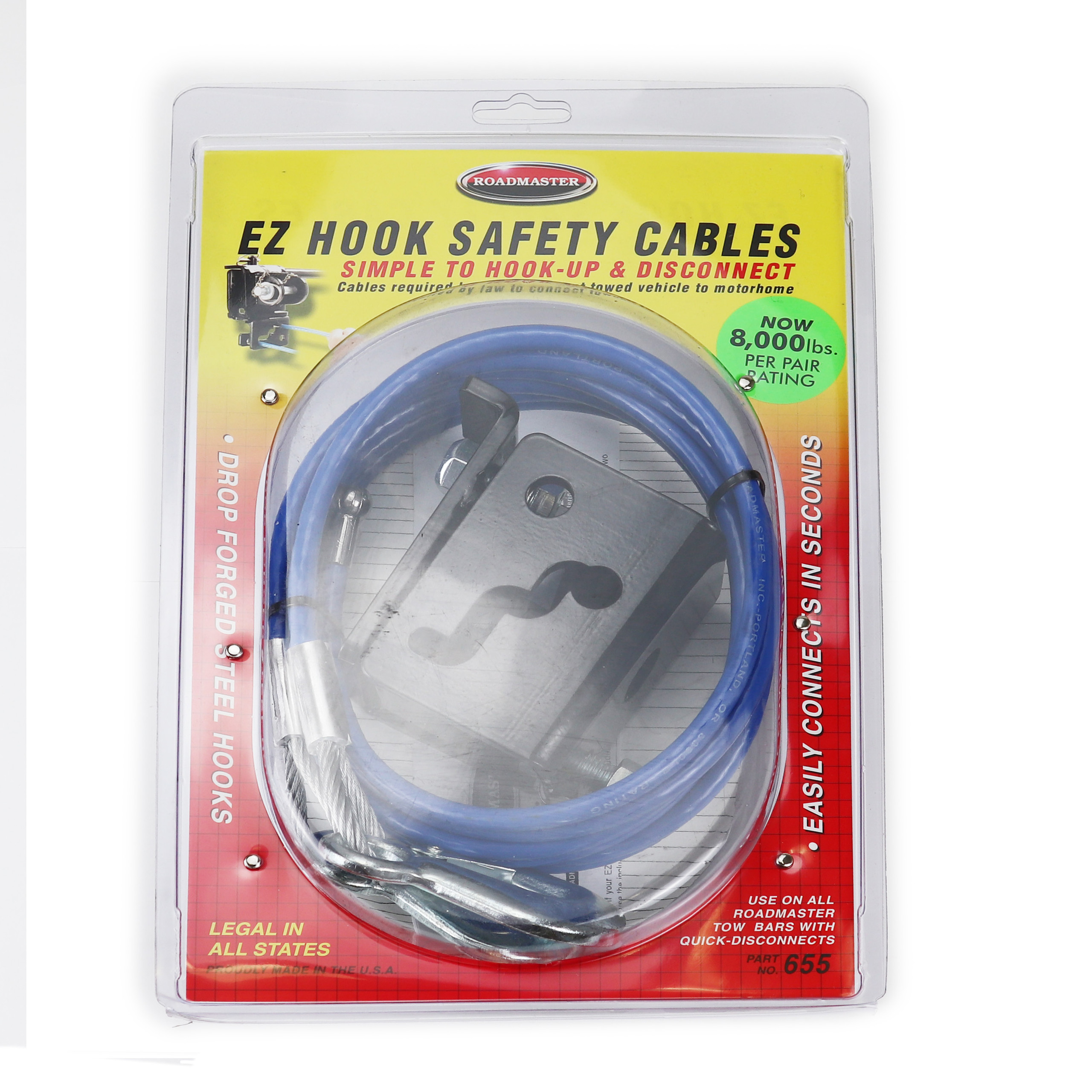 EZ HOOK SAFETY CABLES - Roadmaster Inc.