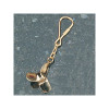 Brass Captain Key Chain