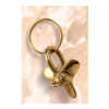 Brass Propeller Key Chain