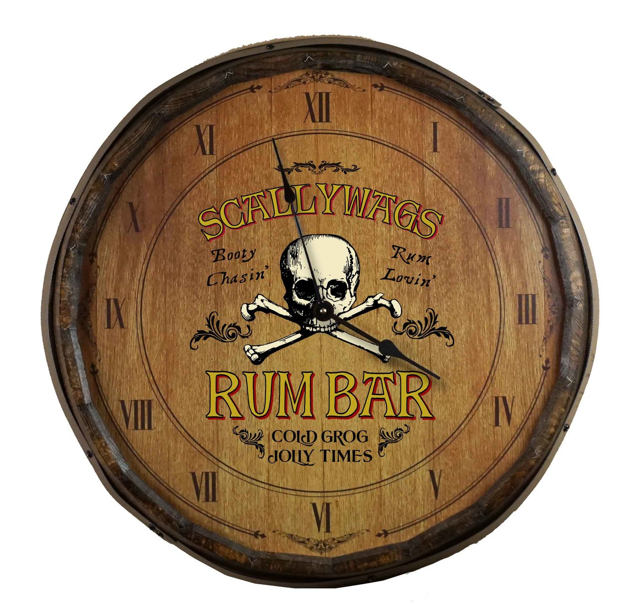 Pirate Rum Oak Barrel - Personalized