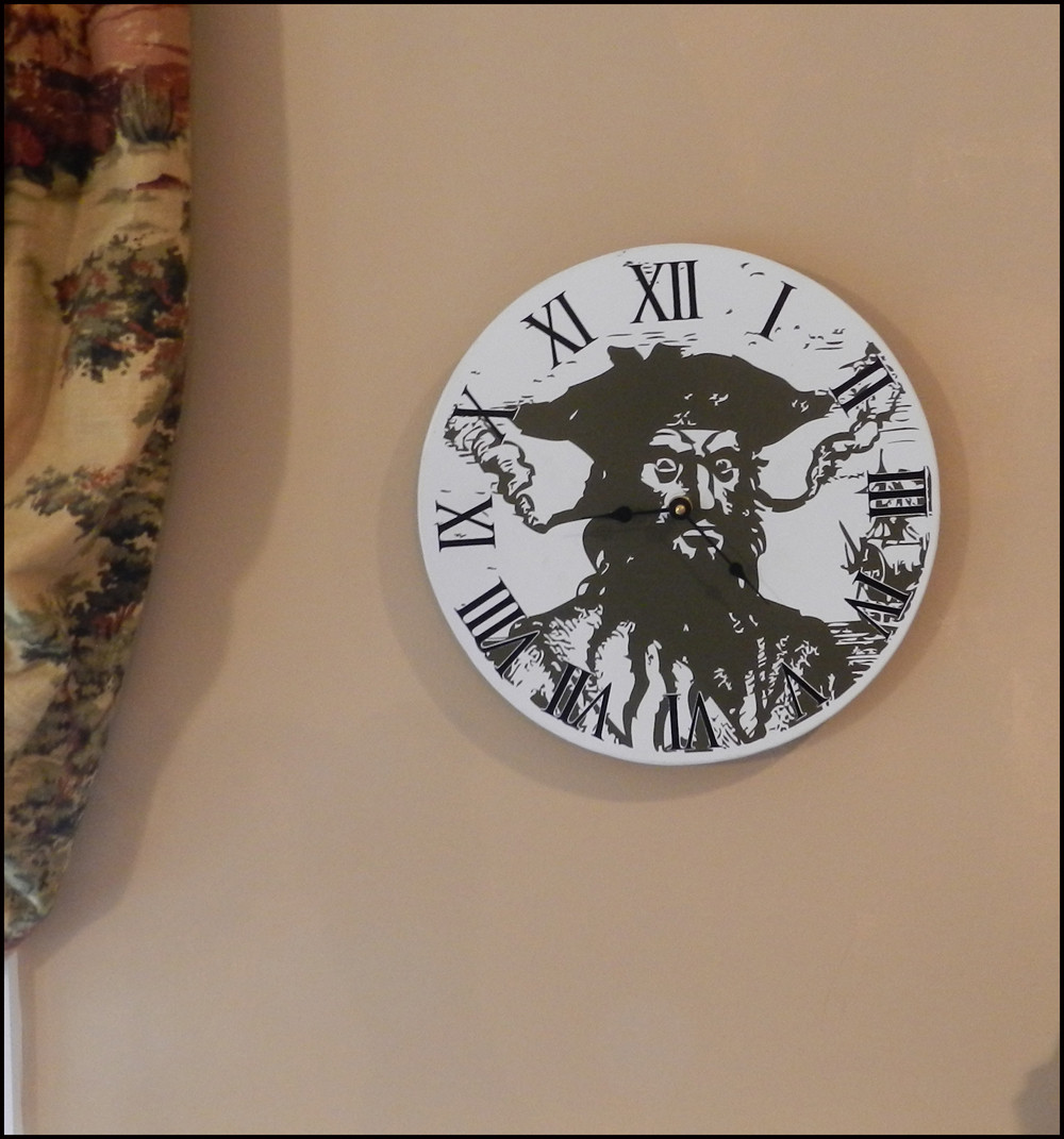Blackbeard Clock