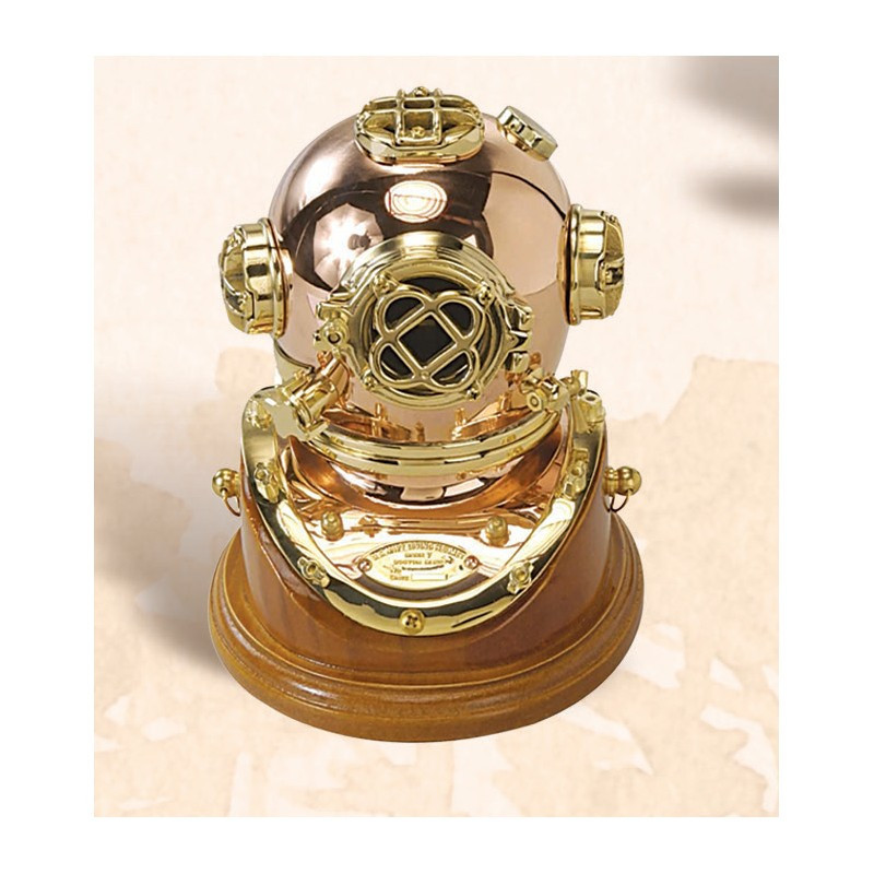Mark V Diving Helmet with Base - 7" Tall