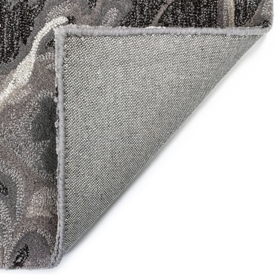 Corsica Water Indoor Rug - Black and White - 5 Sizes