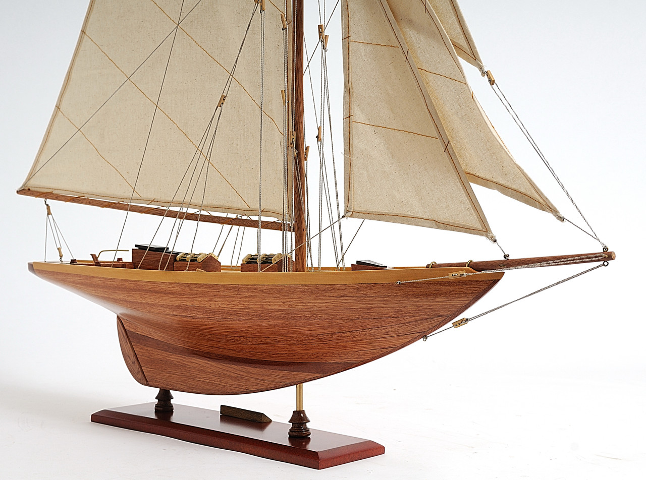 Pen Duick Model Ship - 31.5" - Optional Personalized Plaque