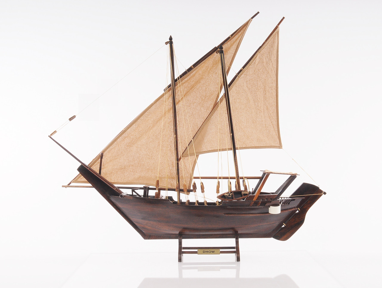 DHOW Model Ship - 26" - Optional Personalized Plaque