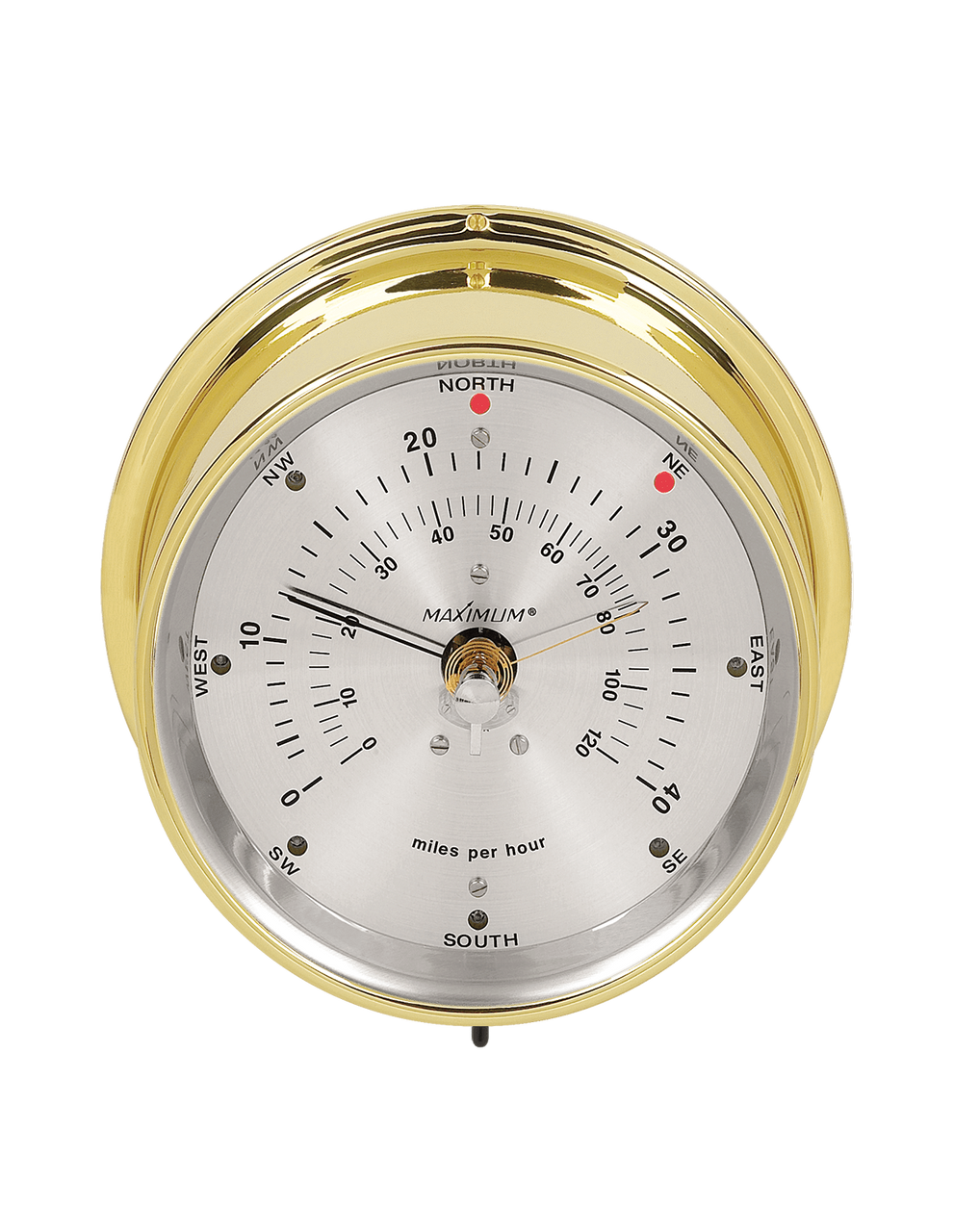 Maestro Wind Speed and Direction Instrument - PVD Coated Brass