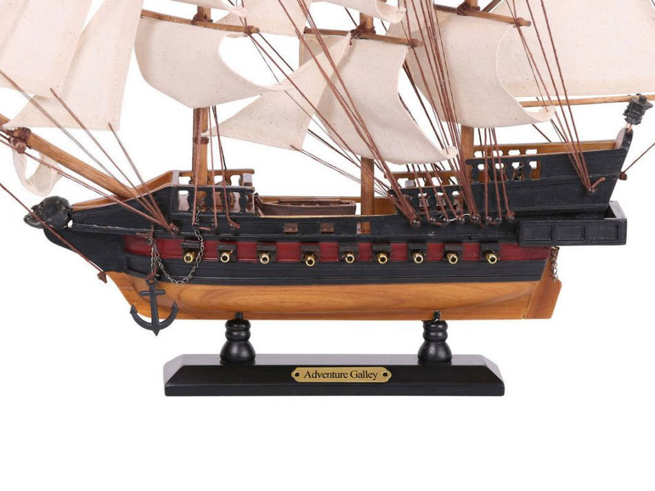 Captain Kidd's Adventure Galley - White Sails Ltd. Model 15"