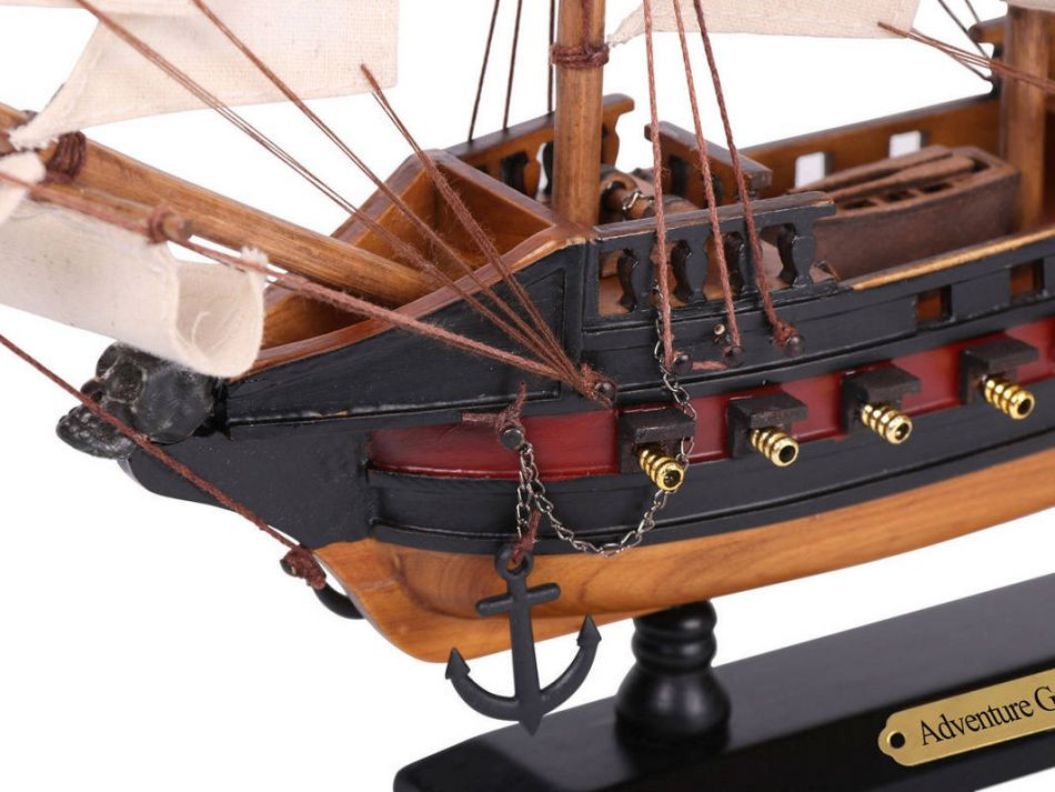 Captain Kidd's Adventure Galley - White Sails Ltd. Model 15"
