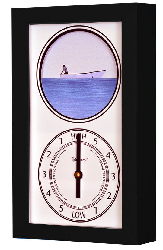 Boat and Crab Mechanically Animated Tide Clock