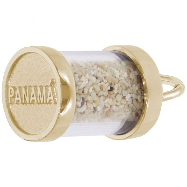 Panama Sand Capsule Charm - 5 Metals Available
