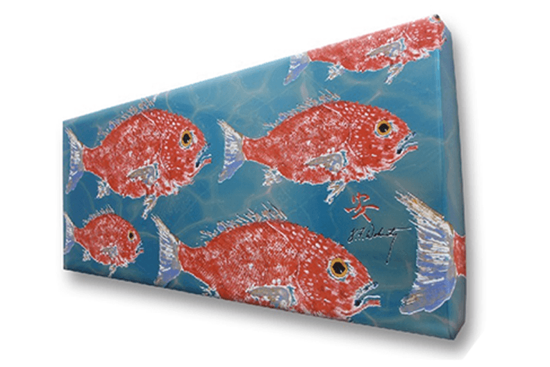 Red Snapper Metal Wrap - 40"