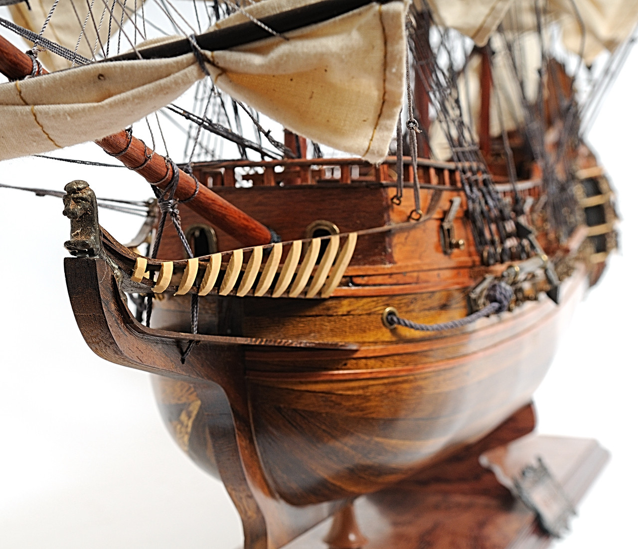 HMS Fairfax Model Ship - 32" - Optional Personalized Plaque