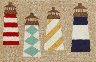 Nautical Area Rugs and Mats