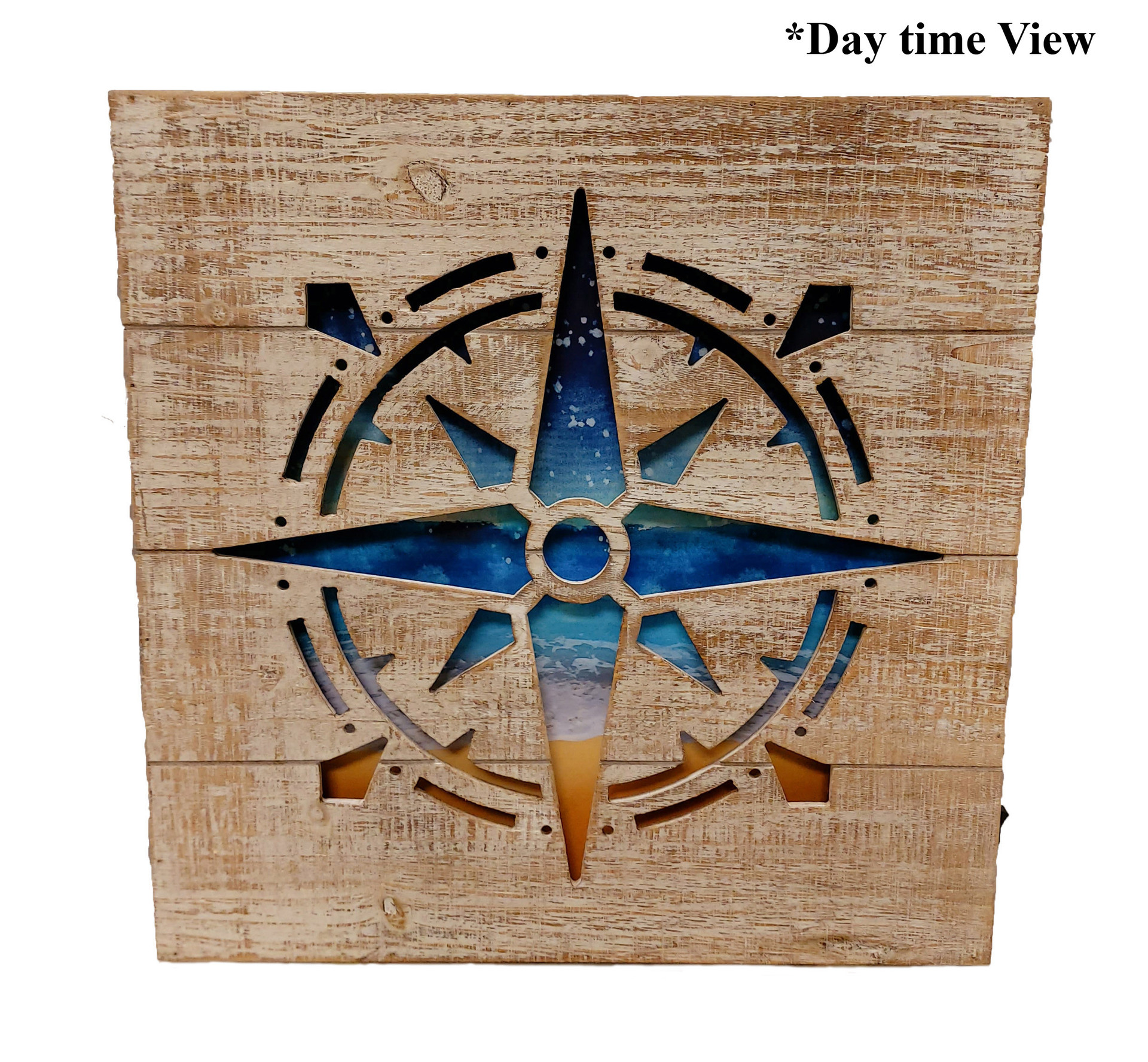 23" Compass Rose Wall Decor