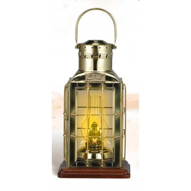 Premium Brass Chief Nautical Oil Lantern - 15"