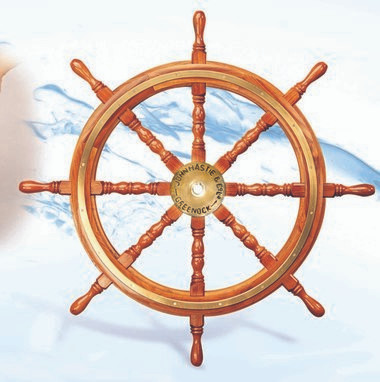 Nautical Ship Wheel Decor
