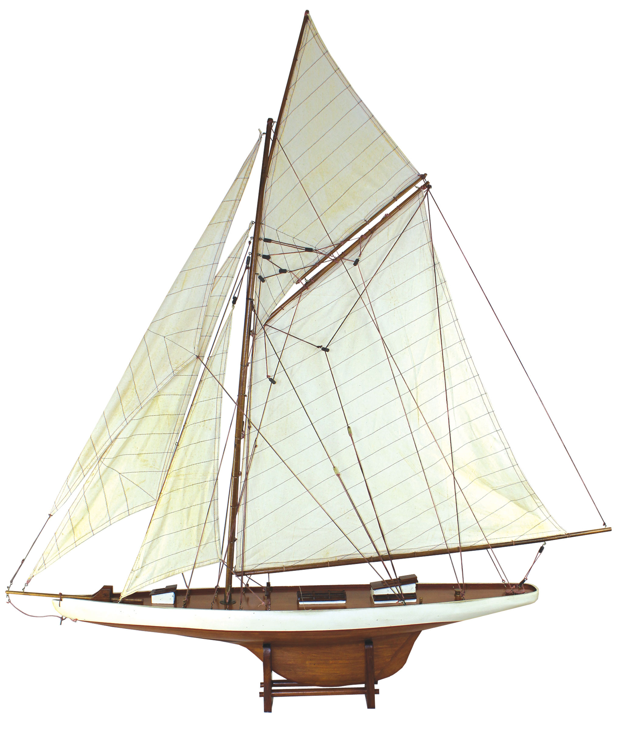 America's Cup Columbia Model Ship