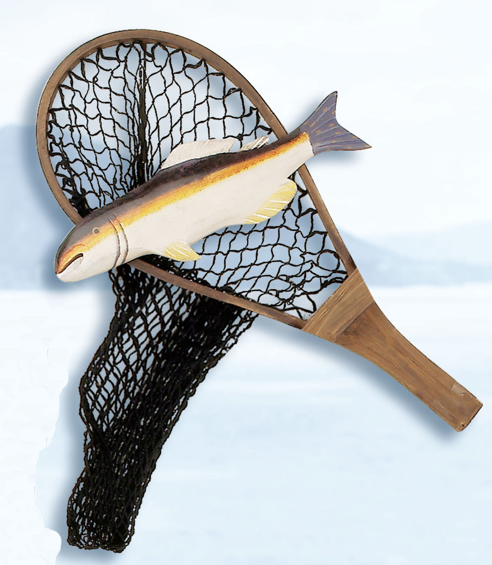Large Fish Racket – Nautical Wall Art