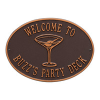 Get Personalized Martini Bar Sign