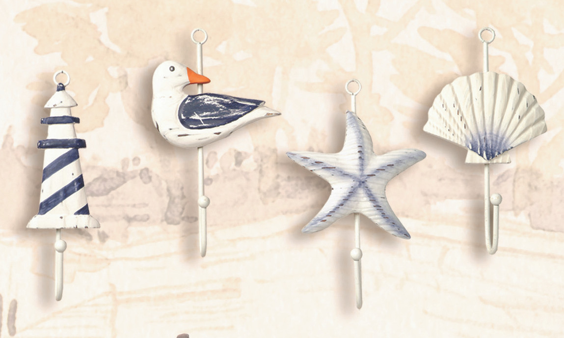 Nautical Coat Hangers - Set of 4