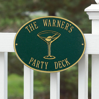 Get Personalized Martini Bar Sign