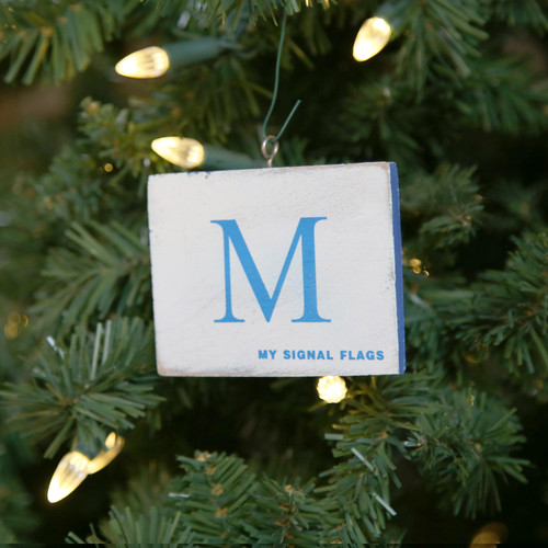 Nautical Signal Flag - Letter M