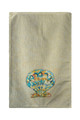Teal Scallop Shell Beach Towel