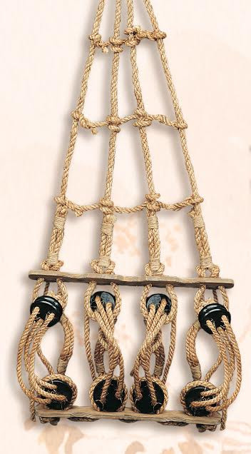 Nautical Decorative Rope Ladder 45"