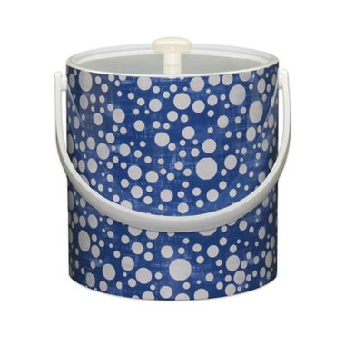 Blue Bubbles Ice Bucket - 3 qt