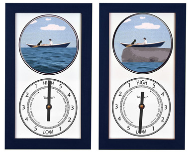 Whale and Dory Mechanically Animated Tide Clock