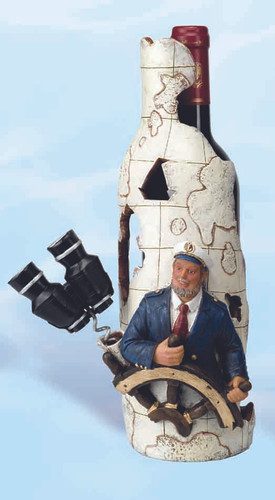 Sea Captain Bottle Holder