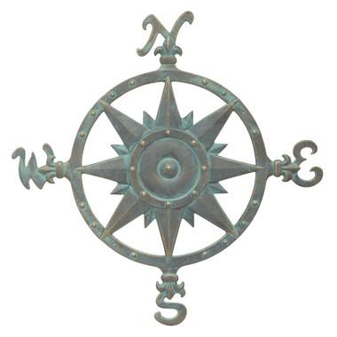 23" Compass Rose Wall Decor